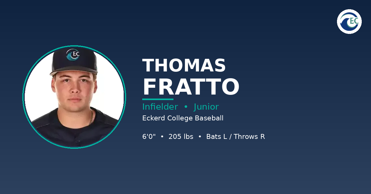 Thomas Fratto — Baseball | Eckerd College